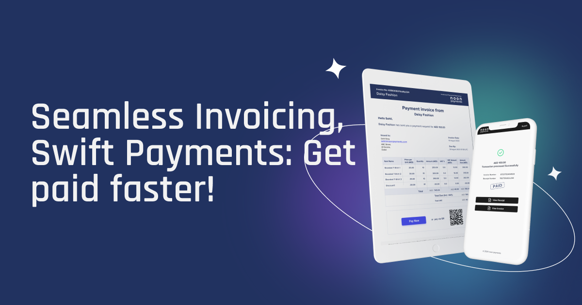 Create, send, and manage payment invoices - noon payments